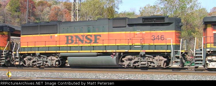 BNSF 346 GP60B